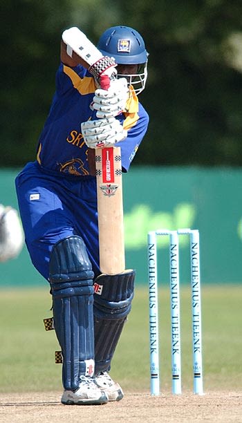 Upul Tharanga on his way to a top score of 72 | ESPNcricinfo.com