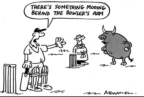 Cricket cartoon from The Wisden Cricketers' Almanack 2006 ...