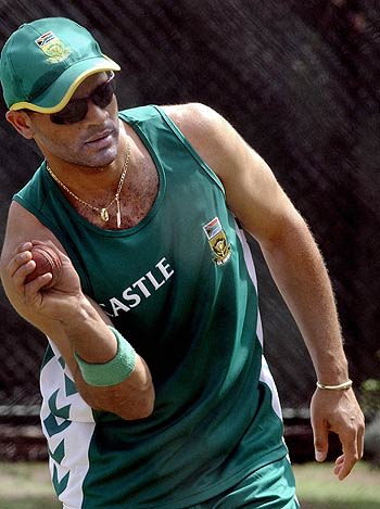 Ashwell Prince warms up for a practice session | ESPNcricinfo.com