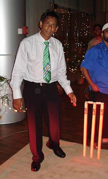 Mohammad Rafique, who received the Best Bowler and Best Allrounder's ...