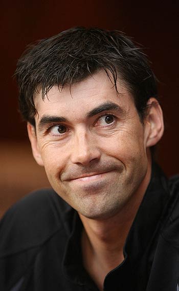 Stephen Fleming answers questions at a press conference | ESPNcricinfo.com