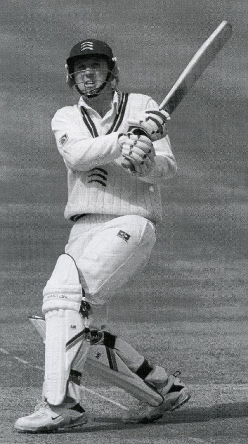 Keith Brown in attacking mode | ESPNcricinfo.com