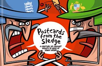 Front cover of Postcards from the Sledge | ESPNcricinfo.com