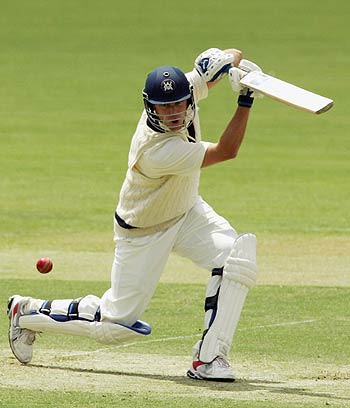 Nick Jewell drives en route to his 43 | ESPNcricinfo.com