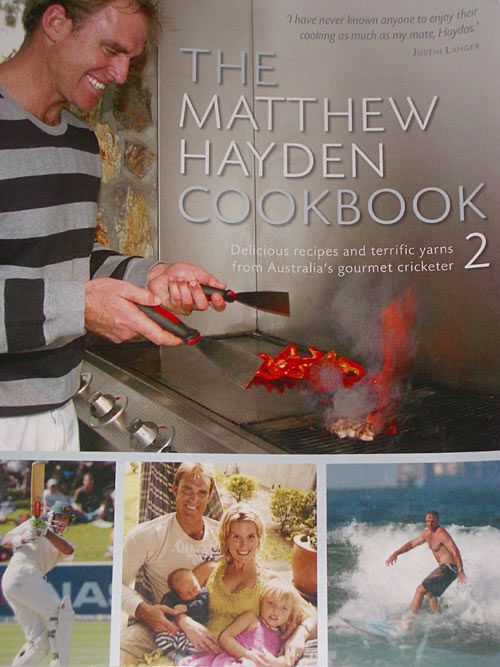 Front cover of The Matthew Hayden Cookbook 2 | ESPNcricinfo.com