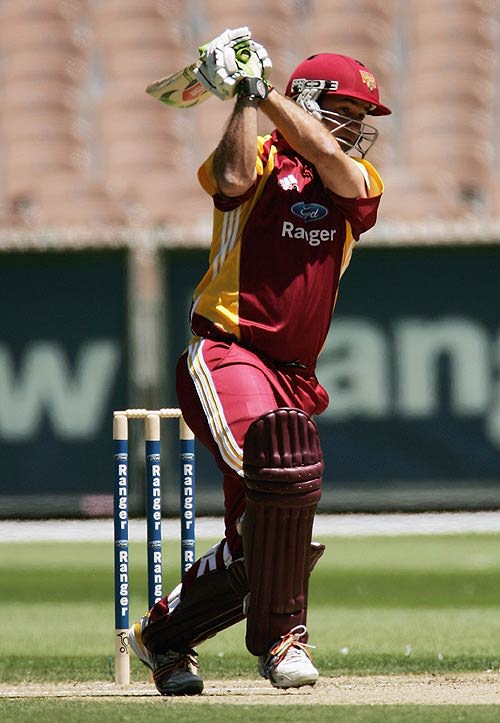 Jimmy Maher hits through the off side en route to his 43 | ESPNcricinfo.com