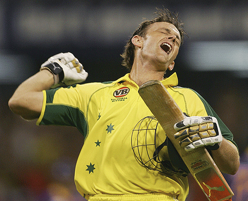 Adam Gilchrist revels in a moment of glory | ESPNcricinfo.com