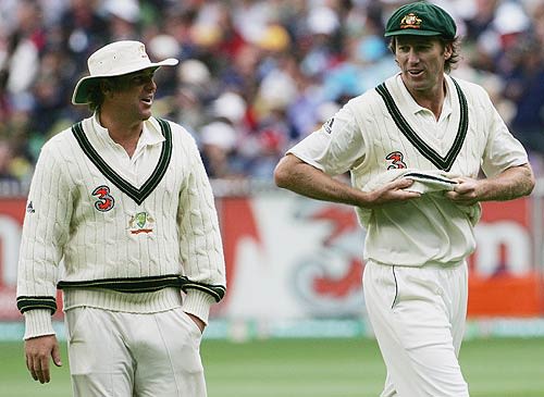 Australia s two retiring legends Shane Warne and Glenn McGrath chat ...
