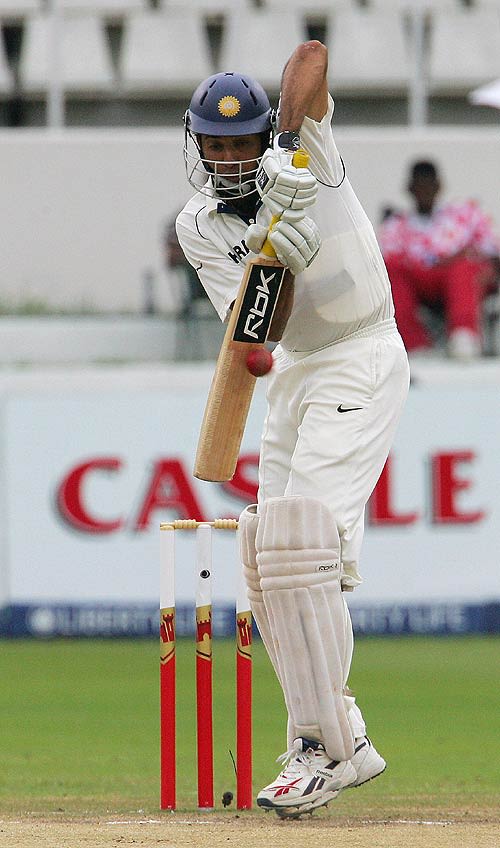 VVS Laxman defends on the back foot | ESPNcricinfo.com
