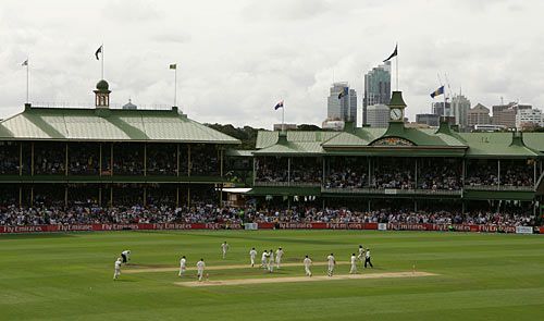 A general view of the SCG during the 5th Test between Australia and ...