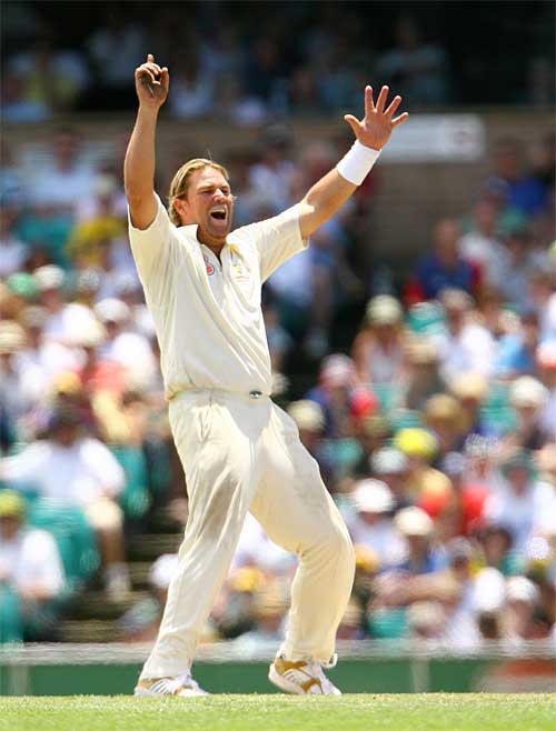 Something else to shout about - Warne celebrates his 1000th ...