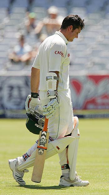 Graeme Smith was unlucky to fall six short of his century ...