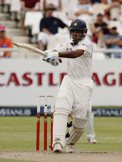 Sourav Ganguly pulls during his 46 | ESPNcricinfo.com