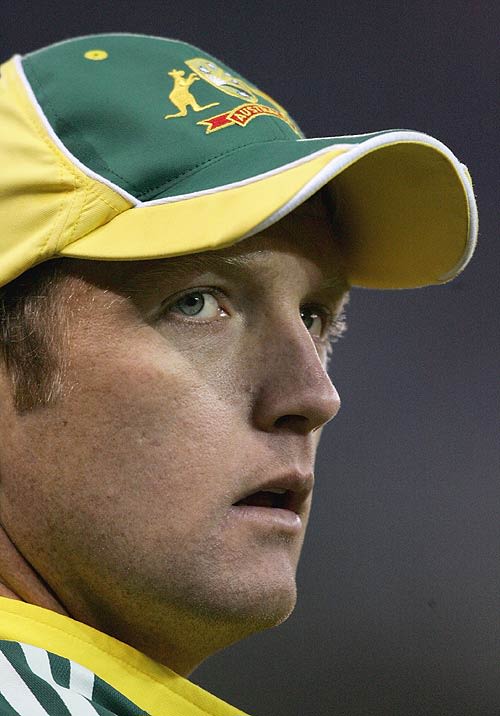 Cameron White watches from the sidelines | ESPNcricinfo.com