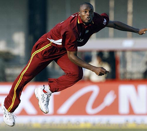 Daren Powell finished with his best one-day figures and troubled India ...