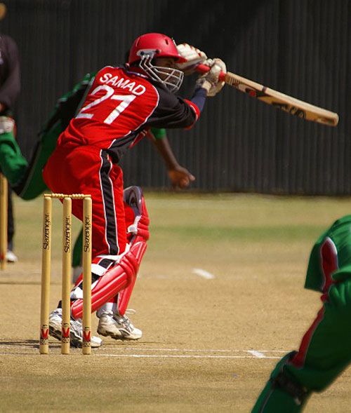 Abdool Samad drives on his way to 50 | ESPNcricinfo.com