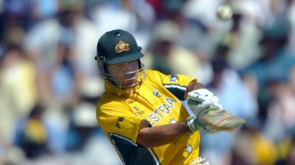 Ricky Ponting's 140 not out vs India in the 2003 final - Top World Cup ...