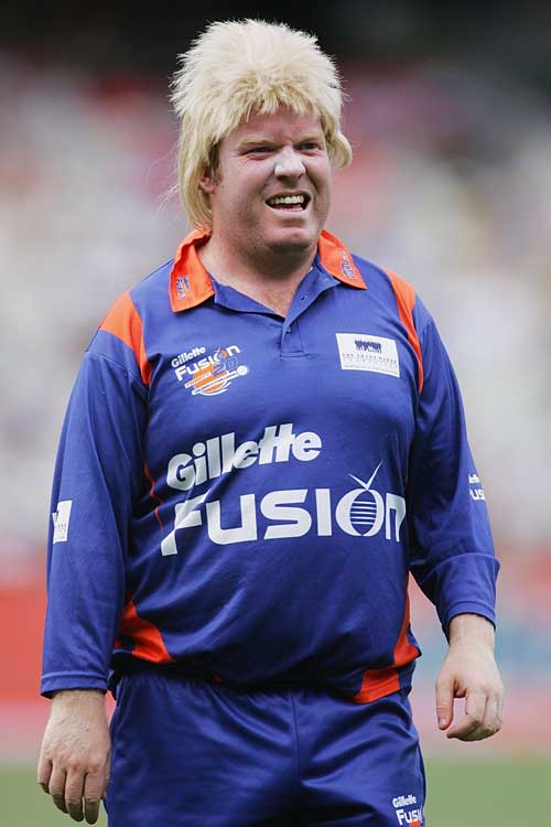 AFL's Bryan Strauchan does his best Shane Warne impression ...