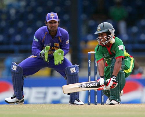Mohammad Ashraful mistimes a reverse sweep | ESPNcricinfo.com