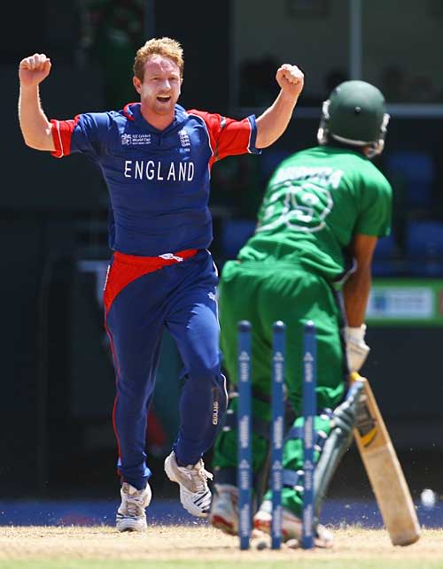 Paul Collingwood continues to make an impression as he bowls Tanmay Mishra | ESPNcricinfo.com