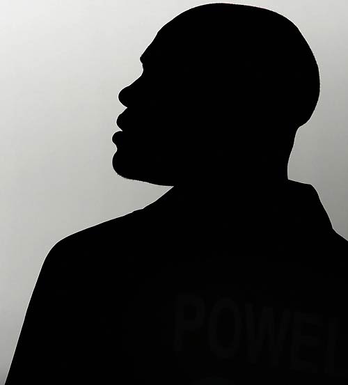 The silhouette of Daren Powell | ESPNcricinfo.com