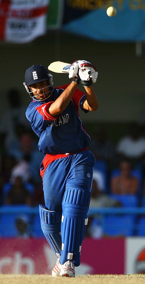 Ravi Bopara goes straight during his first international half century ...