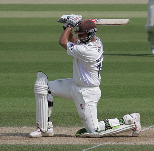 Scott Newman drives on his way to 89 | ESPNcricinfo.com