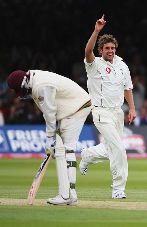 Liam Plunkett struck England's first blow by uprooting Chris Gayle's ...
