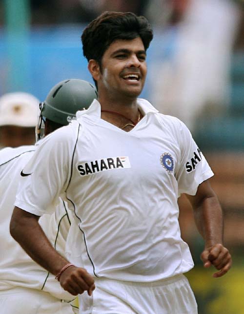 RP Singh is jubilant after trapping Javed Omar lbw | ESPNcricinfo.com