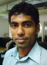 V Gautham, portrait | ESPNcricinfo.com