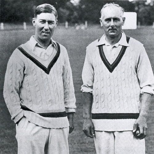 Norman Yardley and Hedley Verity in Ireland in 1941 | ESPNcricinfo.com