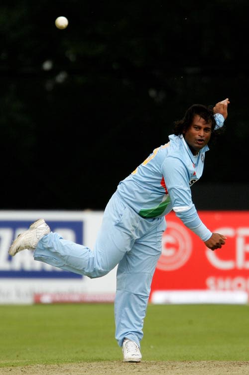 Ramesh Powar bowled accurately and finished with figures of 1 for 39 ...
