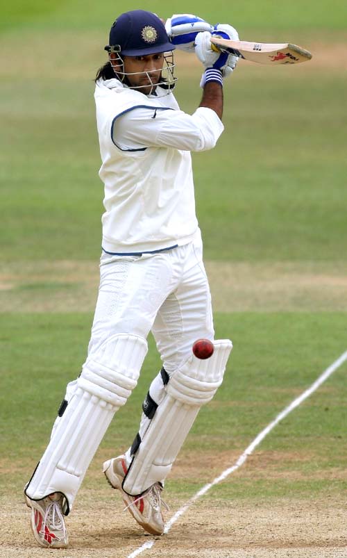 Mahendra Singh Dhoni plays one off the back foot | ESPNcricinfo.com