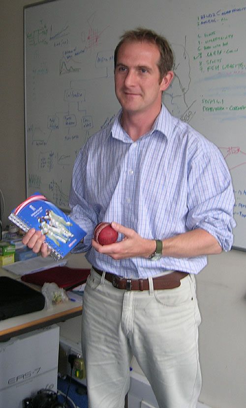 Christian Dawson, Monty Panesar's lecturer from his university days ...