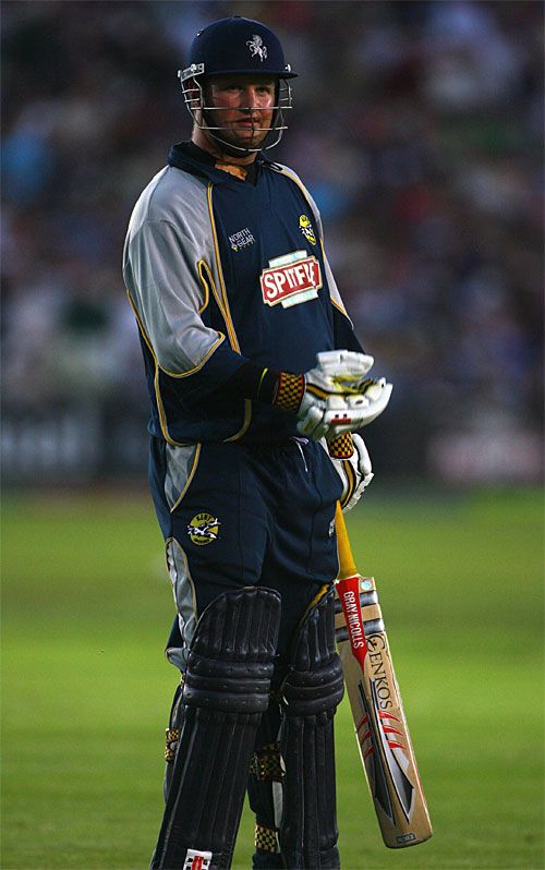 Rob Key can't believe it as he's given out off a controversial catch ...