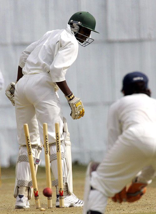Lameck Onyango is bowled by Pankaj Singh | ESPNcricinfo.com