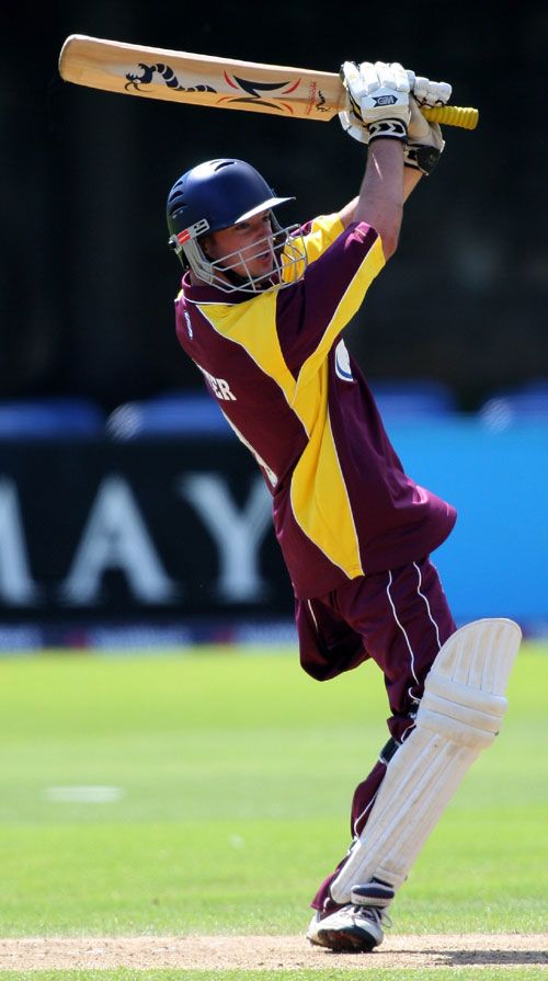 Chris Foster hits out during a special match in Bath | ESPNcricinfo.com