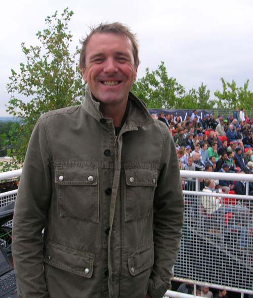 Phil Tufnell seen enjoying the action at Southampton | ESPNcricinfo.com