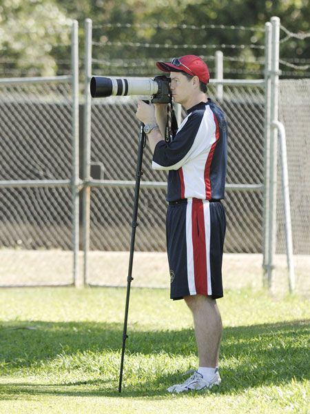 Travis Pittman in action with camera during the ICC WCL Div 3 ...