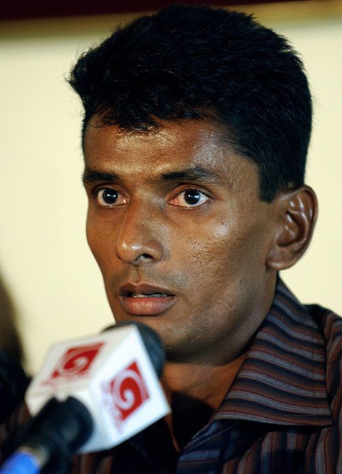 Upul Chandana faces the media to announce his retirement | ESPNcricinfo.com