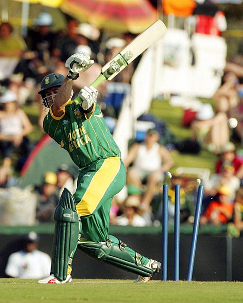 Herschelle Gibbs is bowled for 20 | ESPNcricinfo.com