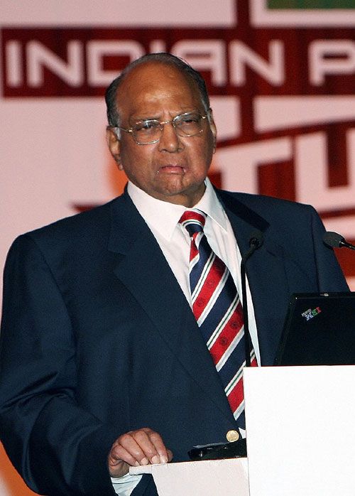 Sharad Pawar at the launch of th Champions Twenty20 League ...