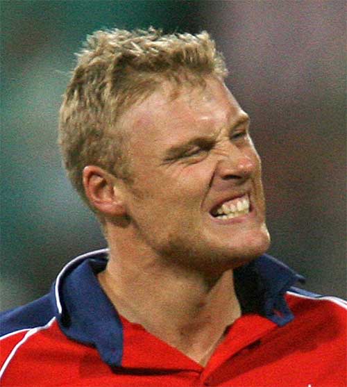 Andrew Flintoff's face says it all | ESPNcricinfo.com