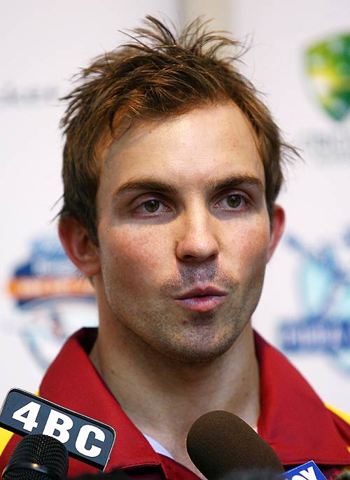 Chris Hartley at the launch of Australia's domestic season ...