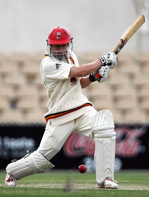 Tom Plant forces one through the covers | ESPNcricinfo.com