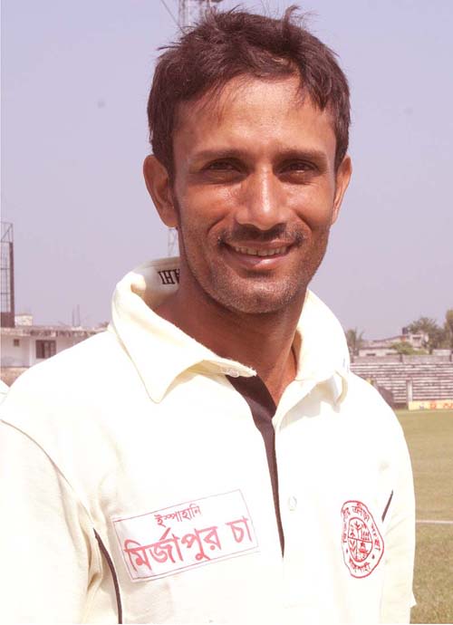 Man of the Match Khaled Mashud is all smiles after leading his team to ...