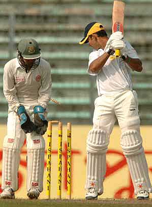 Nazimuddin cleaned up by Mosharraf Hossain | ESPNcricinfo.com