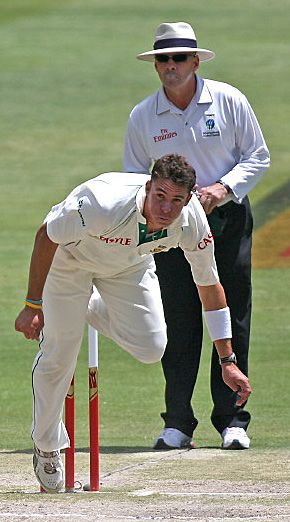 Andre Nel in his follow-through | ESPNcricinfo.com