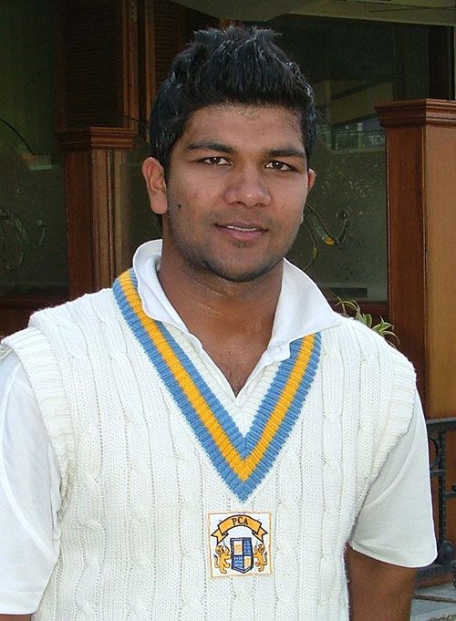 Karan Goel after his half-century against Hyderabad | ESPNcricinfo.com