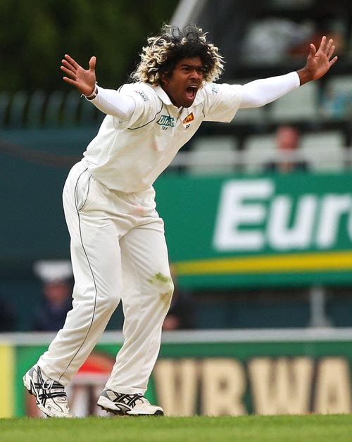 Lasith Malinga appeals successfully | ESPNcricinfo.com